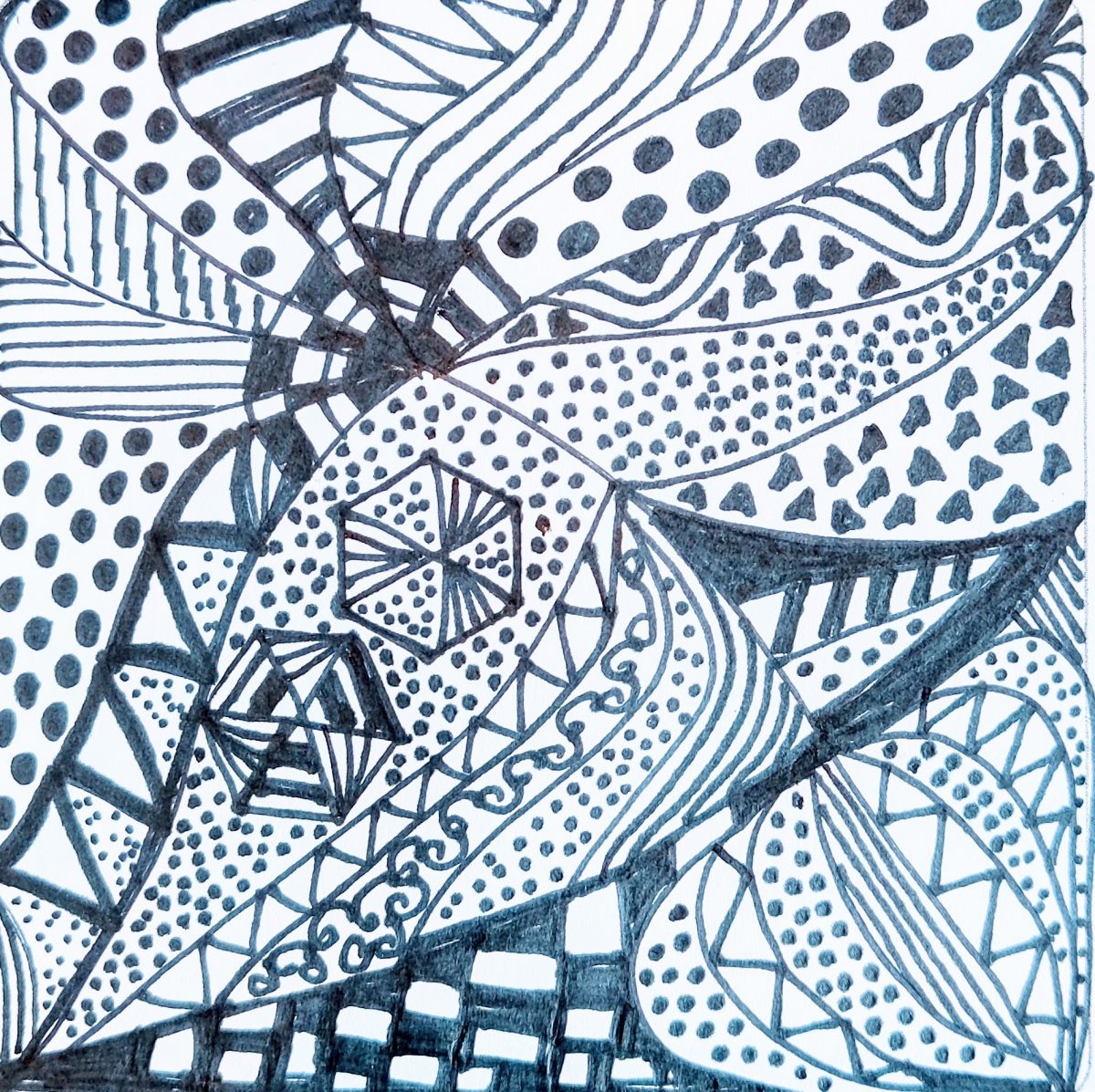 Mindful Mondays: Zentangle Art - Calderdale and Kirklees Recovery College